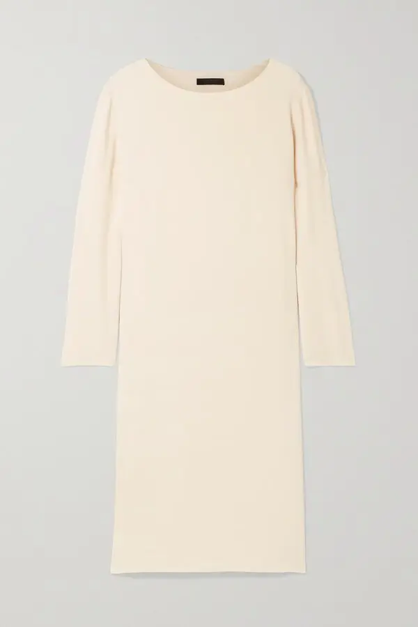 THE ROW Larina Crepe Dress