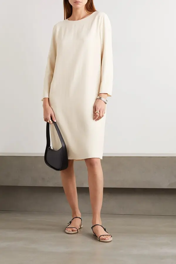THE ROW Larina Crepe Dress
