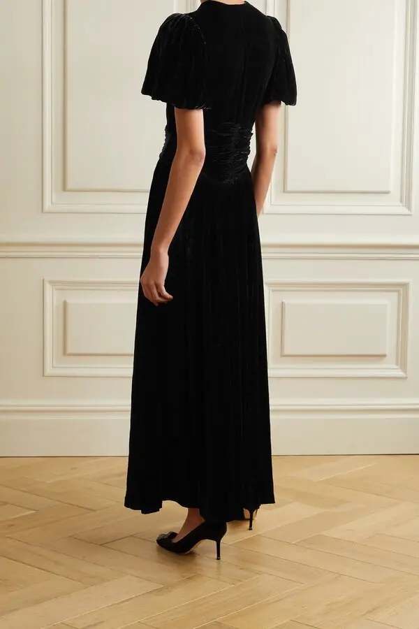 velvet holiday dress womens Elegant Fitted Velvet Party Dress for Women