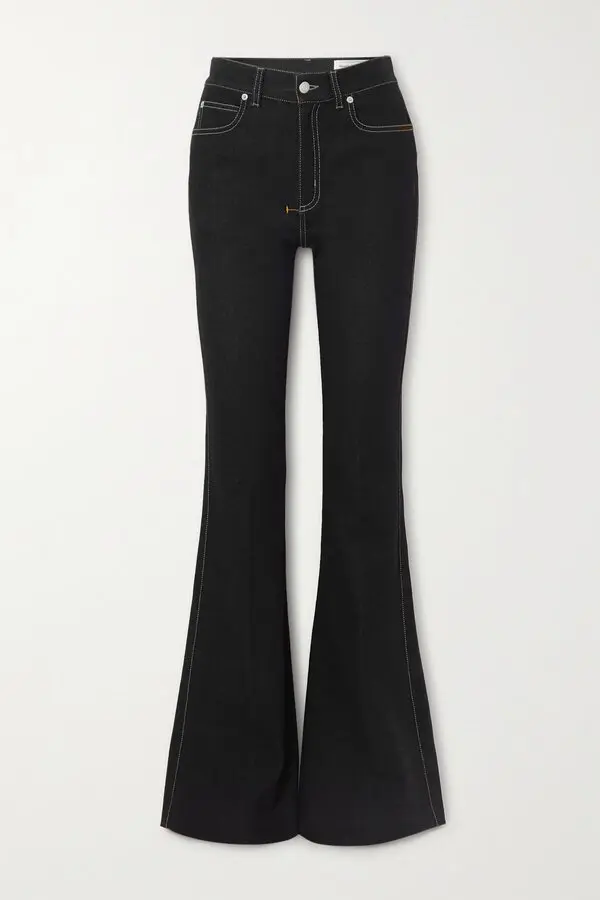 Alexander McQueen High-rise Flared Jeans