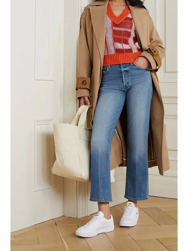 MOTHER The Tripper High-rise Straight-leg Jeans