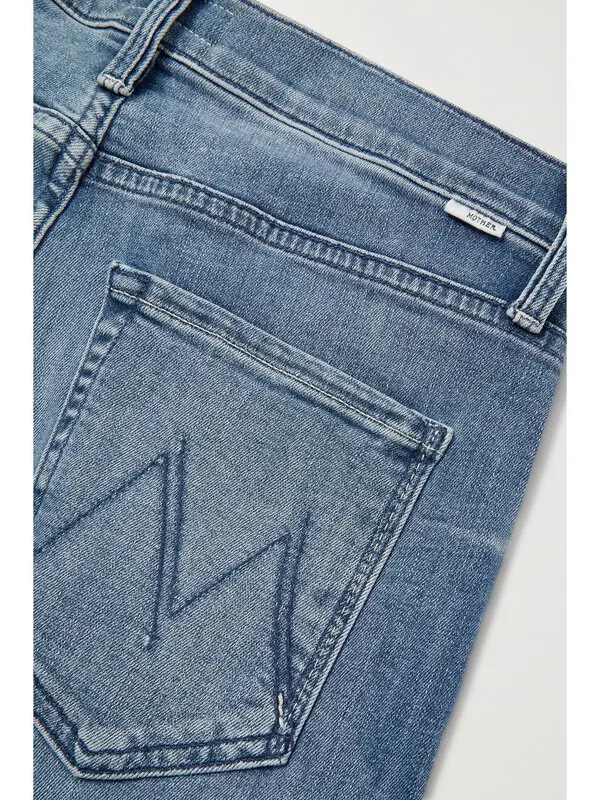 MOTHER The Tripper High-rise Straight-leg Jeans