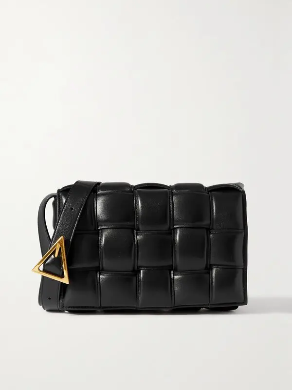 Bottega Veneta Cassette Medium Crossbody Bag - Black