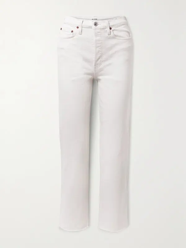 RE/DONE 70s Stove Pipe Straight-leg Jeans - Neutrals
