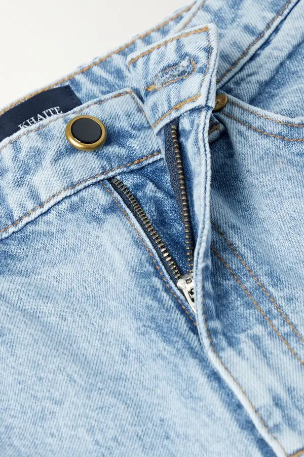 Khaite Danielle High-rise Straight-leg Jeans