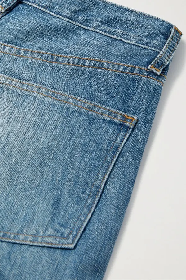 Veronica Beard Blake High-rise Straight-leg Jeans
