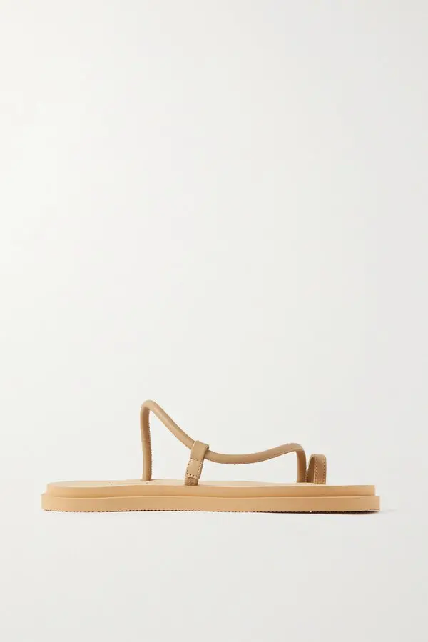 EMME PARSONS Bari Pool Leather Sandals - Neutrals