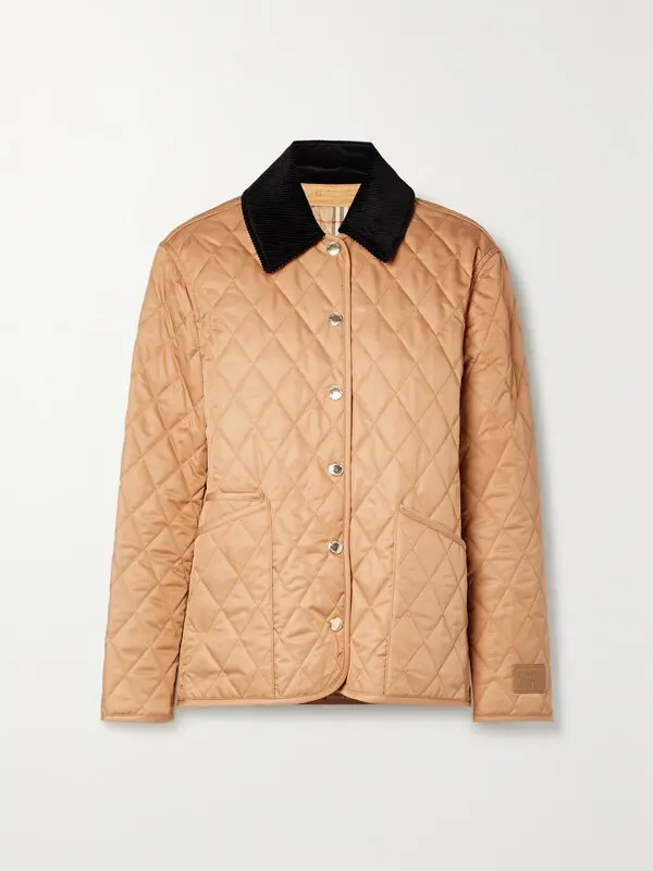 Burberry Quilted Shell Jacket - Brown