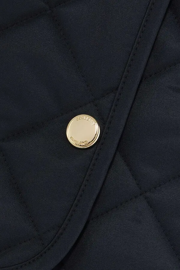 Burberry Quilted Shell Jacket - Navy