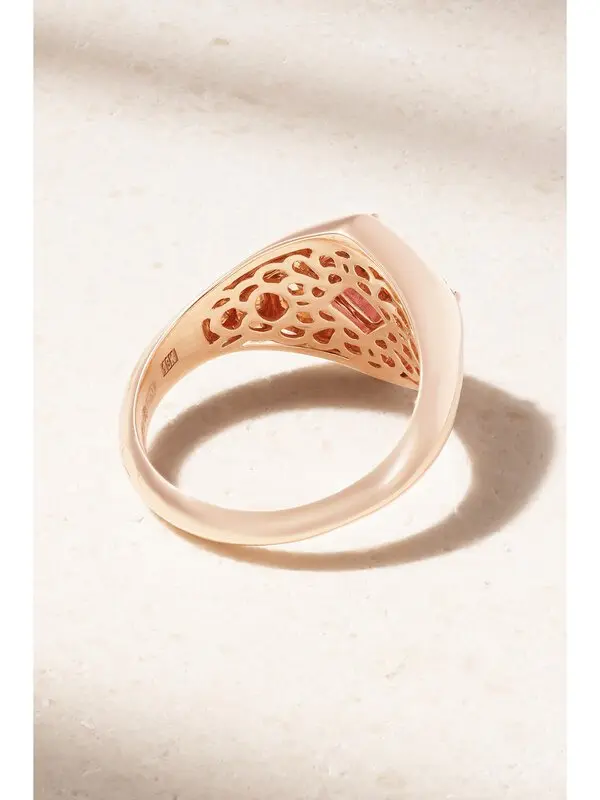 SUZANNE KALAN 18-karat Sapphire And Diamond Ring