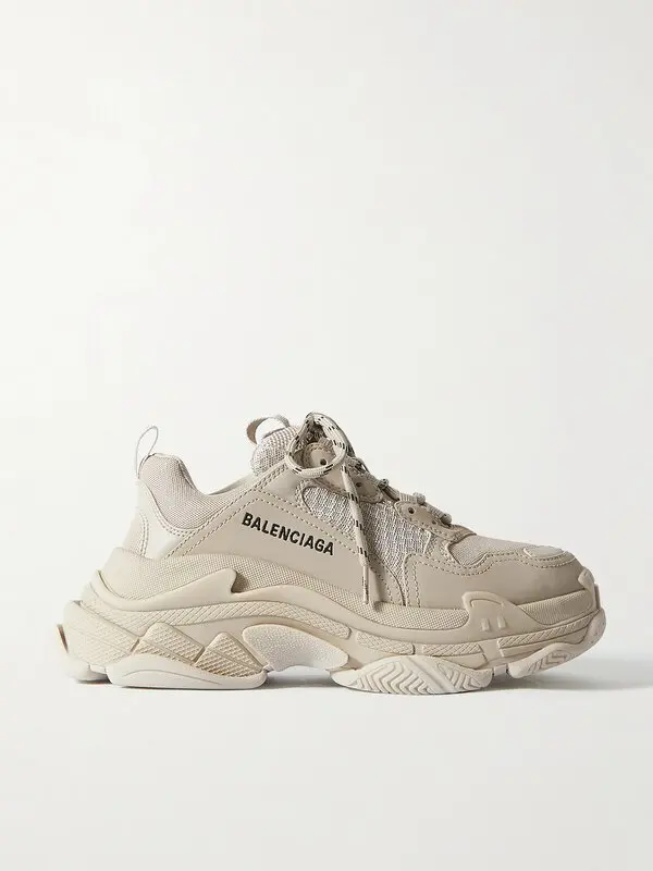 Balenciaga Triple S Sneakers - Neutrals