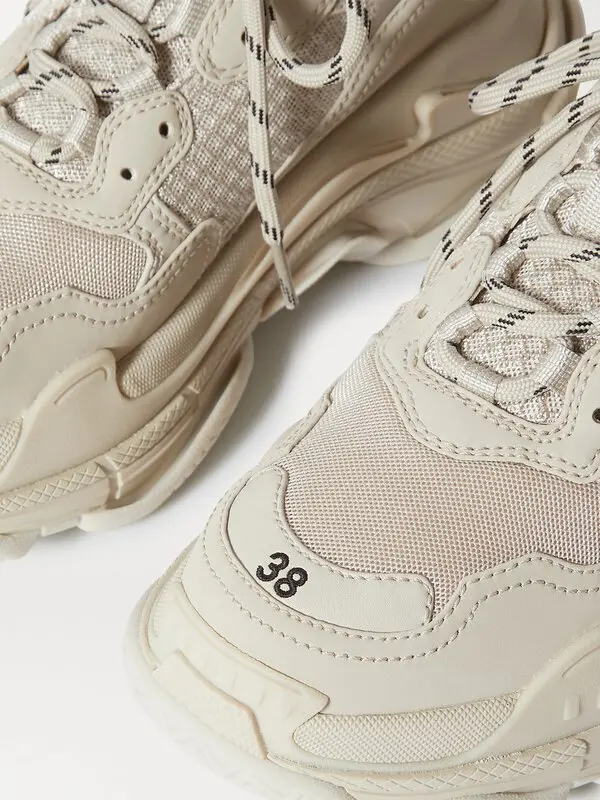 Balenciaga Triple S Sneakers - Neutrals