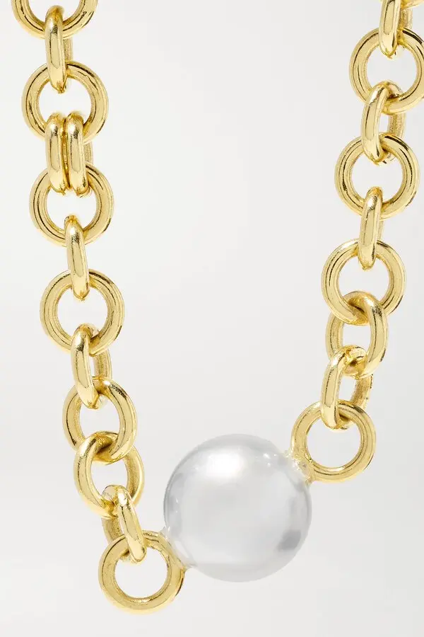 SPINELLI KILCOLLIN Gravity 18-karat Pearl Ring