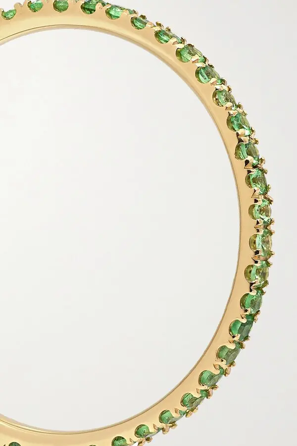 Ileana Makri Thread 18-karat Tsavorite Ring - Gold
