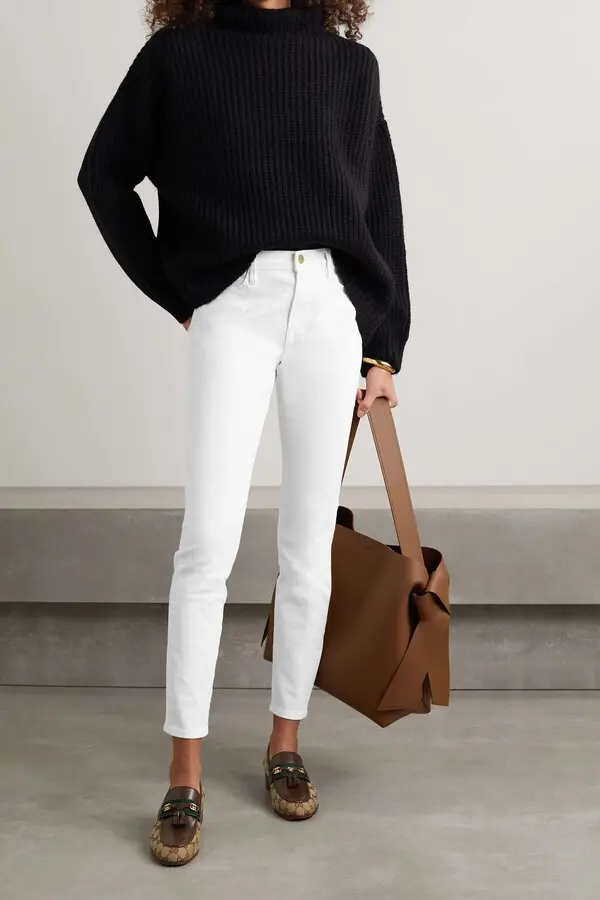FRAME Le High Skinny Jeans