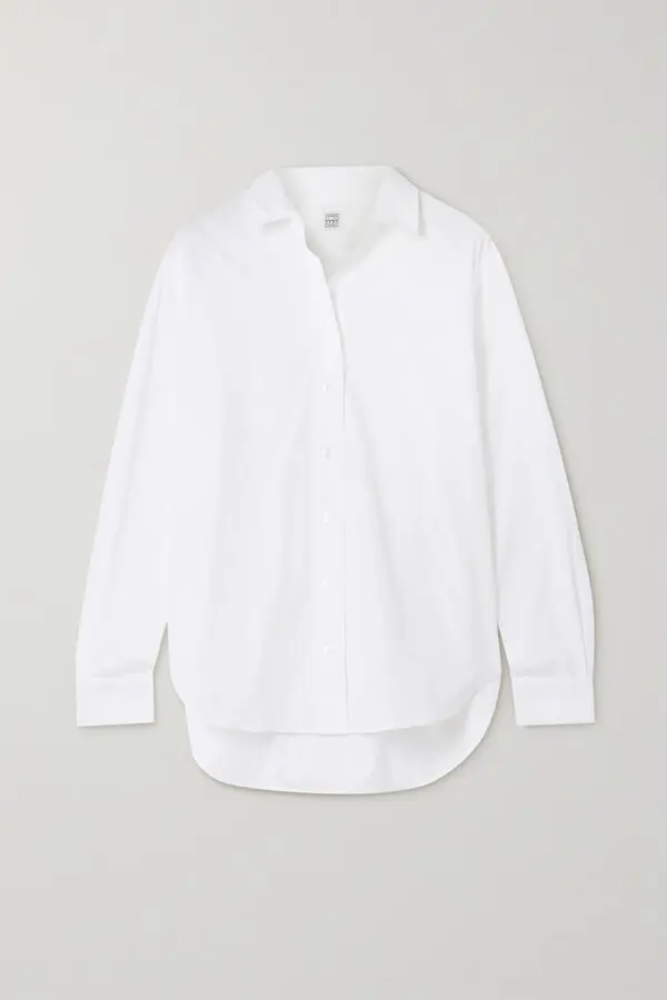 TOTEME Capri Cotton-poplin Shirt
