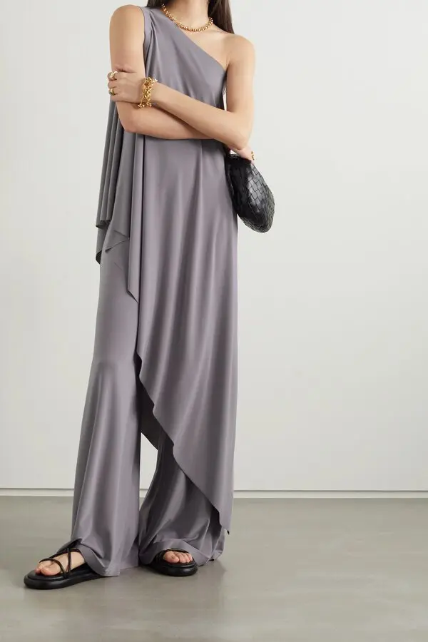 Norma Kamali Elephant Wide-leg Pants - Purple