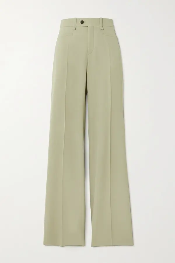 Chloé Wool Wide-leg Pants
