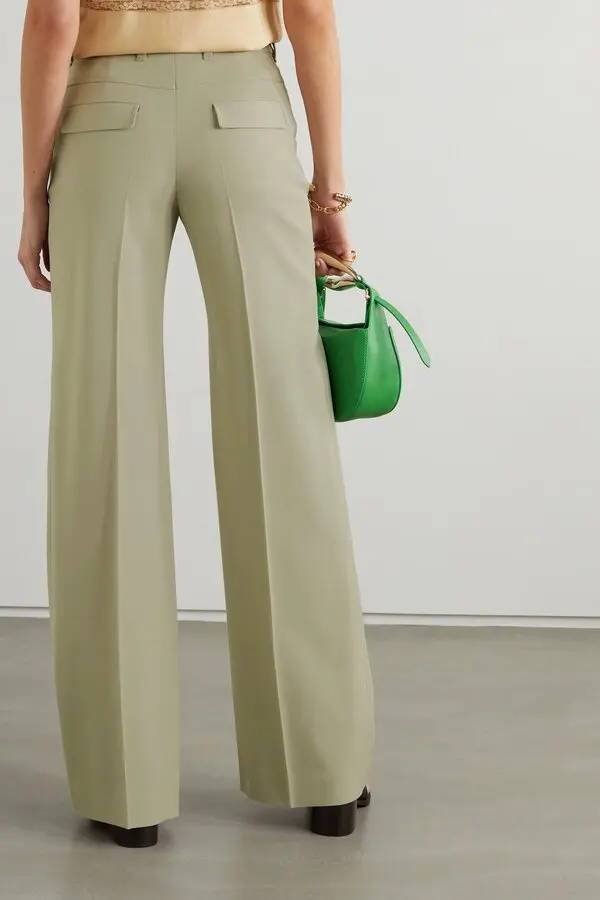 Chloé Wool Wide-leg Pants