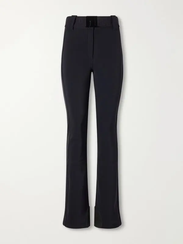 Goldbergh Pippa Belted Flared Ski Pants - Black