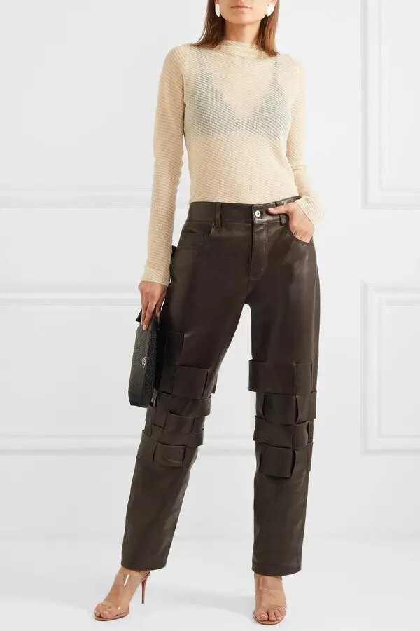 CHRISTIAN LOUBOUTIN Just Nothing 85 Mules - Neutrals