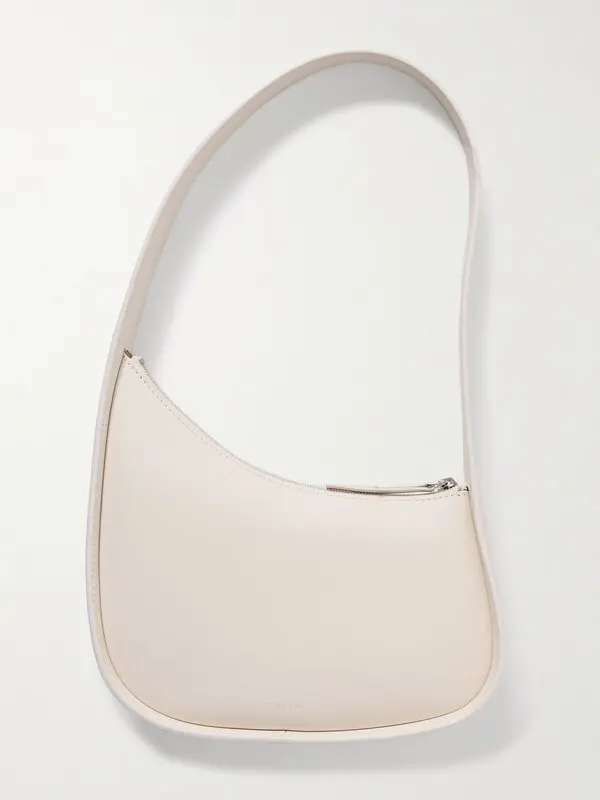 THE ROW Half Moon Shoulder Bag - Off-white