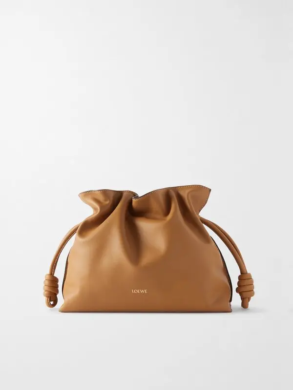 Loewe Flamenco Leather Bag - Brown