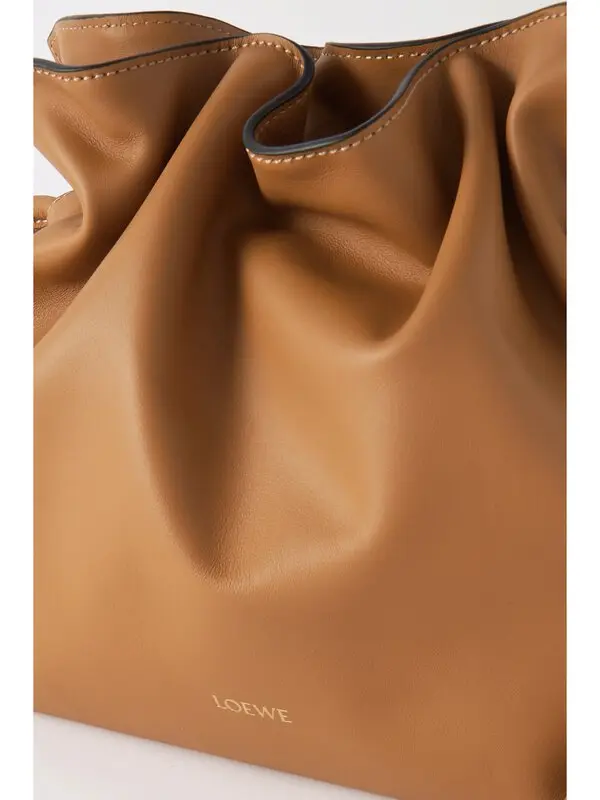 Loewe Flamenco Leather Bag - Brown