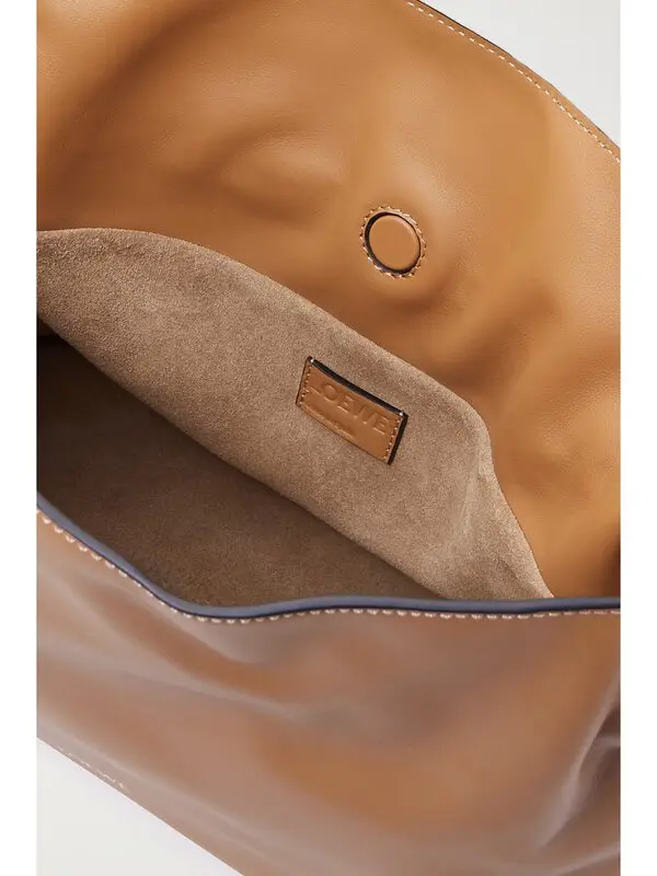 Loewe Flamenco Leather Bag - Brown