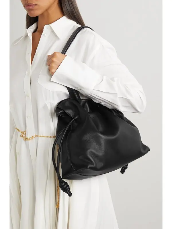 Loewe Flamenco Large Leather Tote