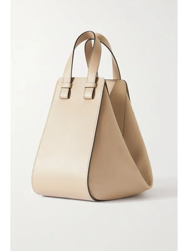 Loewe Hammock Small Textured-leather Shoulder Bag