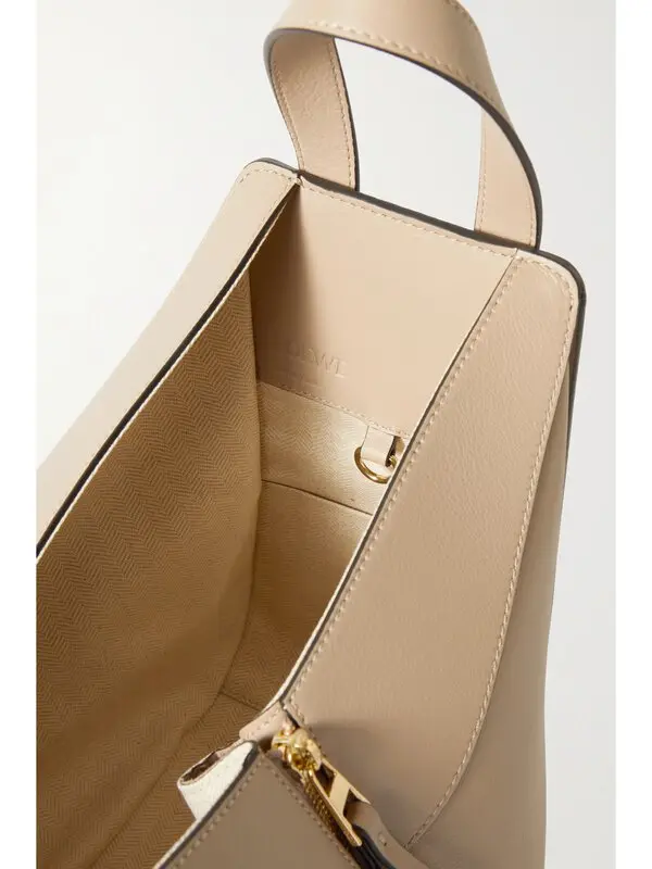Loewe Hammock Small Textured-leather Shoulder Bag