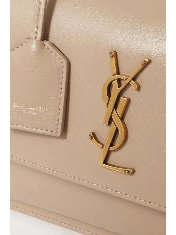 Saint Laurent Sunset Medium Shoulder Bag - Neutrals