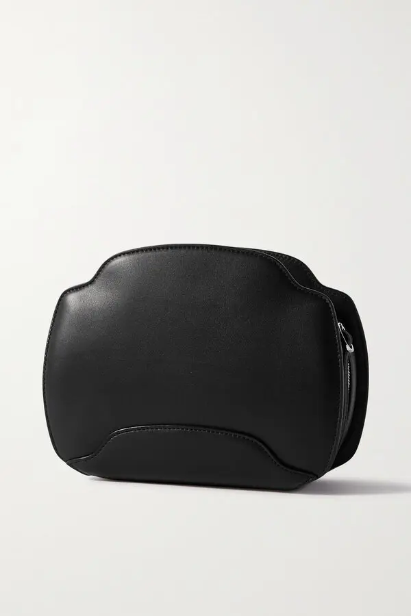 Loro Piana Sesia Leather Shoulder Bag