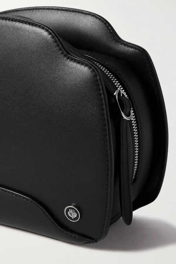 Loro Piana Sesia Leather Shoulder Bag