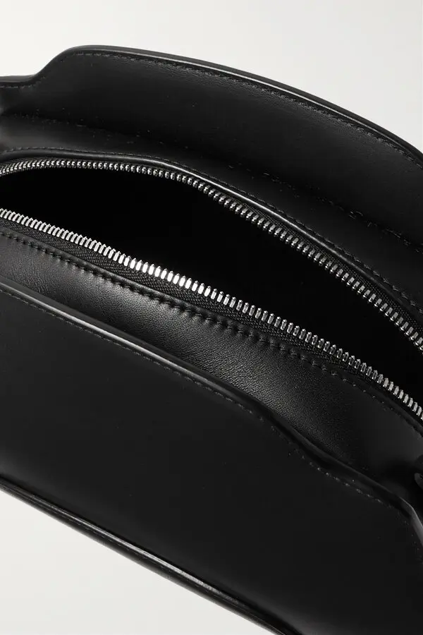 Loro Piana Sesia Leather Shoulder Bag