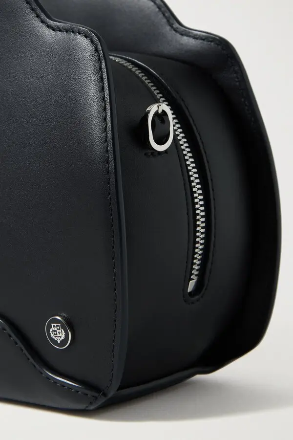 Loro Piana Sesia Leather Shoulder Bag