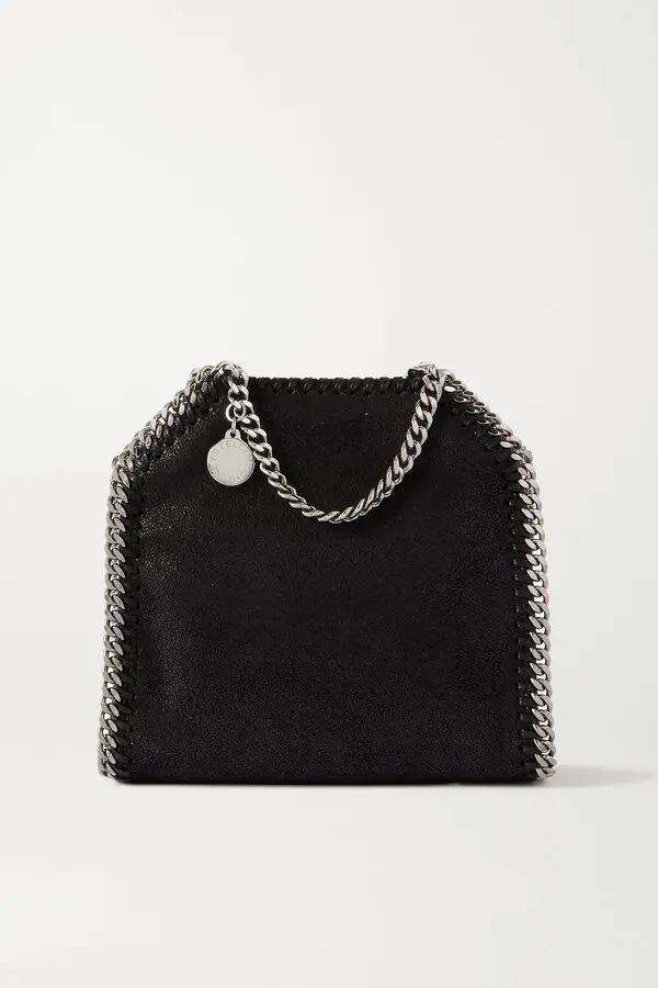 Stella McCartney Net Sustain The Falabella Tiny Shoulder Bag
