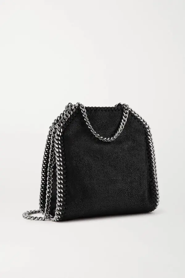 Stella McCartney Net Sustain The Falabella Tiny Shoulder Bag