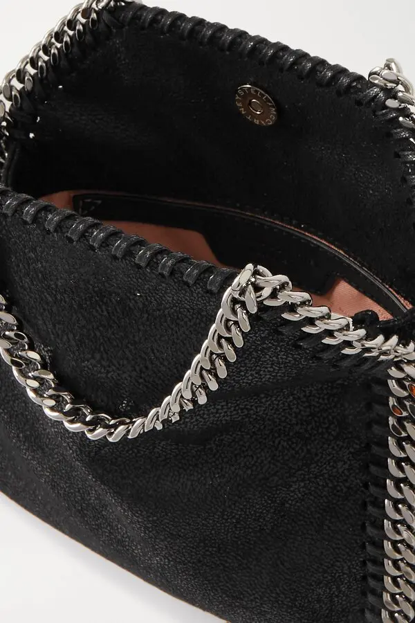 Stella McCartney Net Sustain The Falabella Tiny Shoulder Bag