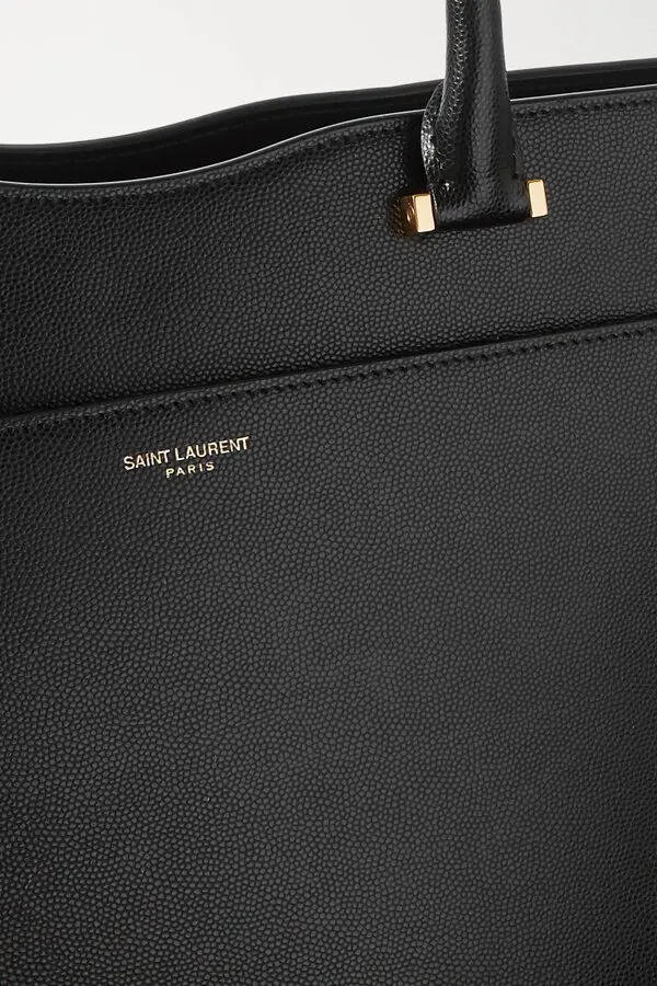 Saint Laurent Uptown Medium Textured-leather Tote