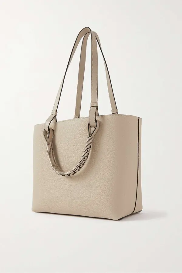 Loewe Anagram Small Debossed Textured-leather Tote