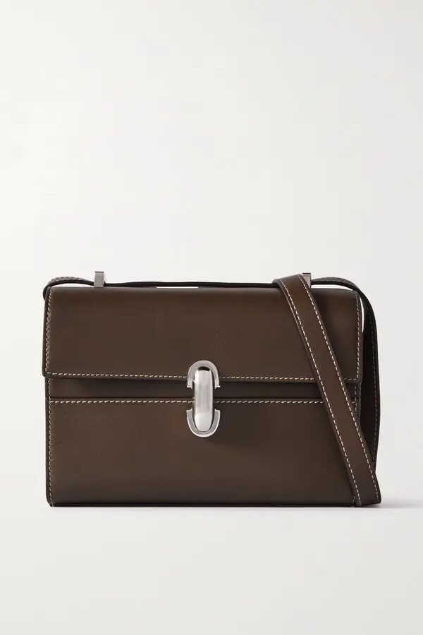 Savette Symmetry 19 Leather Shoulder Bag