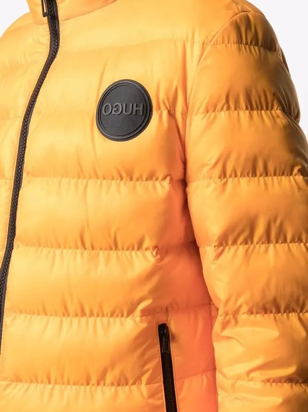Hugo Reverse Logo-patch Padded Jacket
