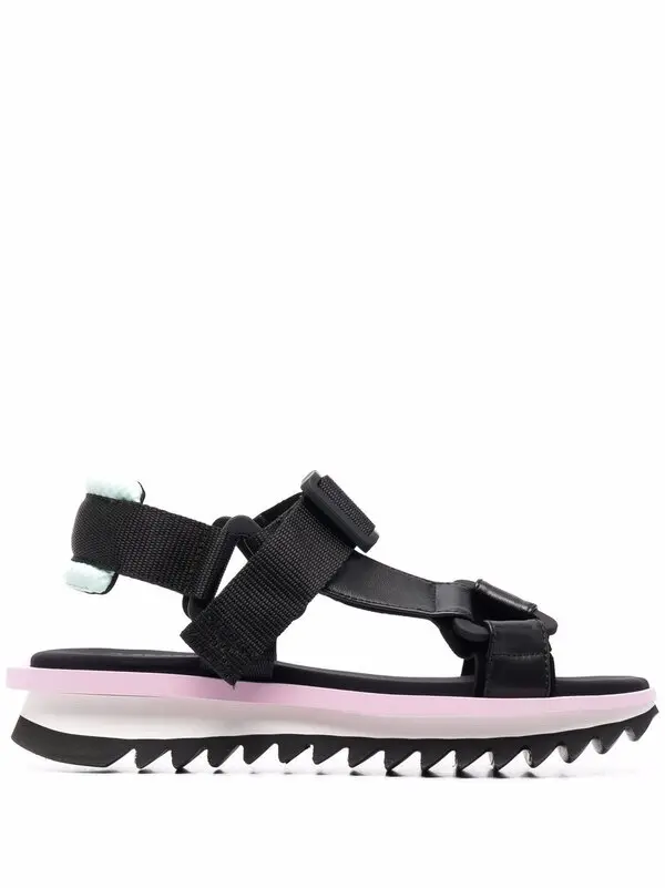GREY MER Chunky Buckle-fastening Sandals