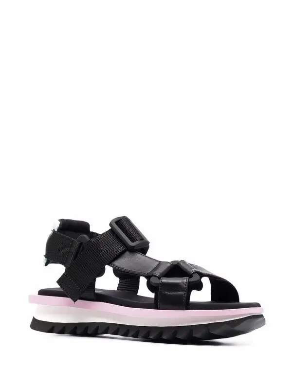 GREY MER Chunky Buckle-fastening Sandals