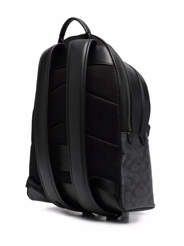Coach Signature Canvas Backpack - Black | Editorialist
