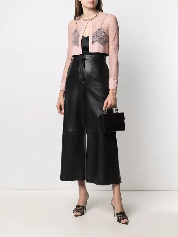 ANTONINO VALENTI Cropped Lace Bolero
