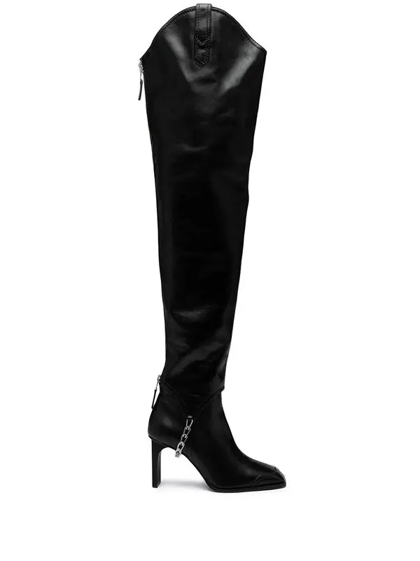 DION LEE Cowboy Thigh-high Boots