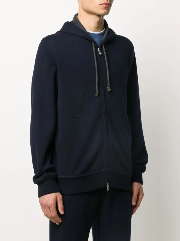 Brunello Cucinelli Zippered Hoodie